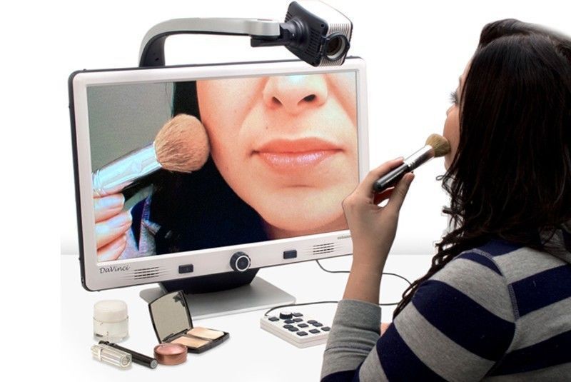 Magnifier Da Vinci 24 "Voice -Enhanced Vision Text-to-Speech (OCR ...